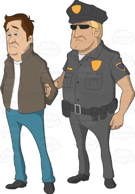 Man Standing African American Men Police