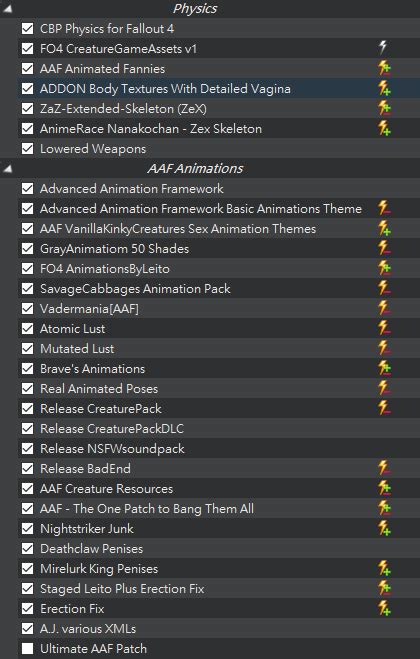 Uap Ultimate Aaf Patch Page 31 Downloads Advanced Animation Framework Loverslab