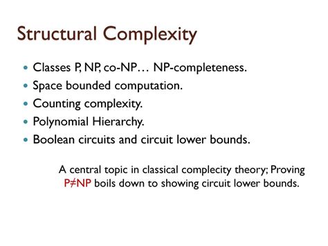 computational complexity theory ppt download