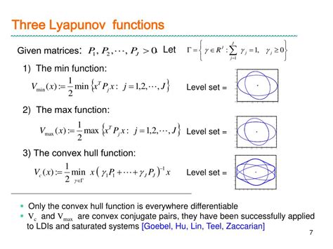 ppt on several composite quadratic lyapunov functions for switched systems powerpoint