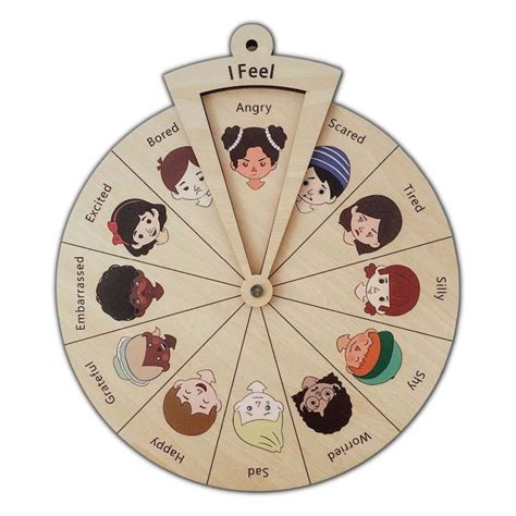Buy My Learning Toolbox Wooden Wheel Of Feelings SML Online At Chemist