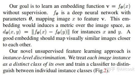 对比学习一 unsupervised feature learning via non parametric instance discrimination 知乎