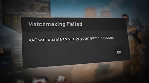 Solved VAC Error Code Unable To Verify Game Session