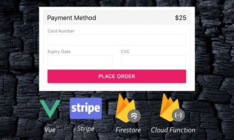 vue stripe elements → build a checkout form