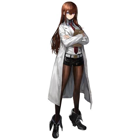 Makise Kurisu Girls Frontline Neural Cloud Steinsgate Highres Official Art Third Party