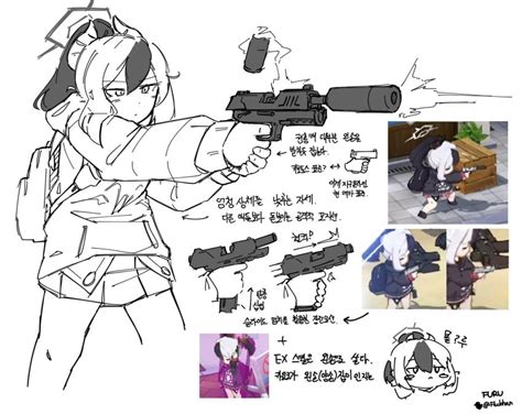 Kayoko Blue Archive Blue Archive Highres Tagme Gun H K P Handgun Weapon Image View