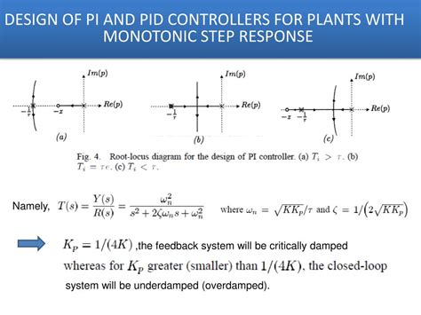 ppt design of pi and pid controllers with transient performance specification powerpoint
