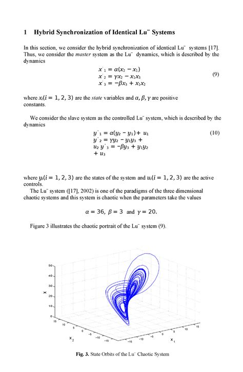 hybrid chaos synchronization of liu and lu¨ by active nonlinear control 2 1 hybrid