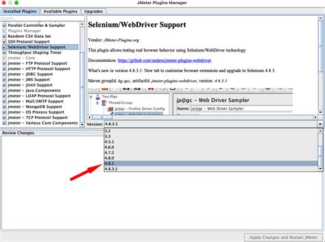 Selenium Webdriver JMeter Web Driver Error Using Chrome Version 112