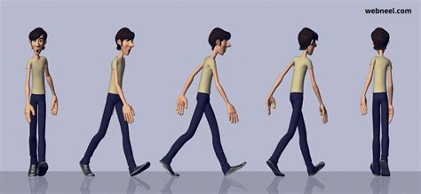 animated walk cycle