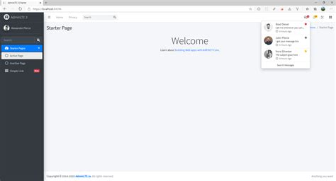 Integrating AdminLTE With ASP NET Core PureSourceCode
