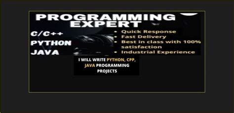 write java python c cpp codes for you by phoeberyl fiverr