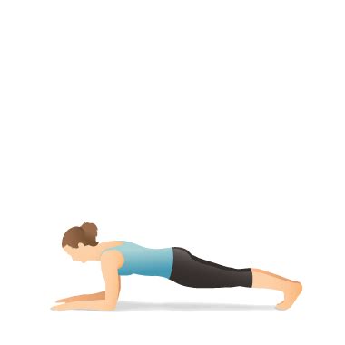 Yoga Pose Dolphin Plank Pocket Yoga