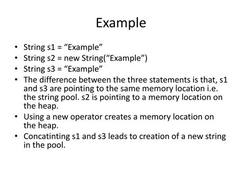 ppt strings stringbuilder stringbuffer powerpoint presentation free download id 5618262
