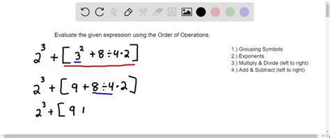 order of operations examples