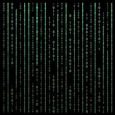 black and white algorithm binary code with digits on background encoding decryptiondata code