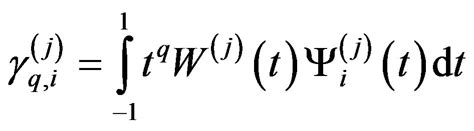 chebyshev polynomials for solving a class of singular integral equations