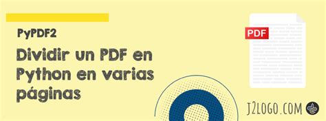 cómo dividir un pdf en python en varias páginas con pypdf2