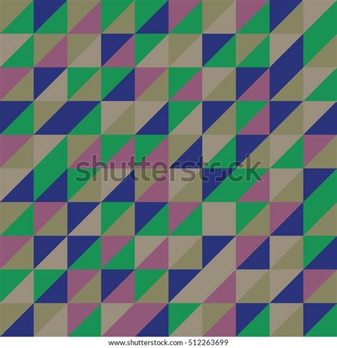 retro style triangle pattern randomly colored stock vector royalty free 512263699 shutterstock