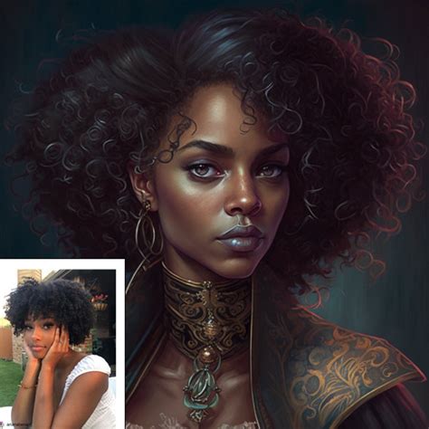 Custom Character Portrait RPG Game Character Design Fantasy Character