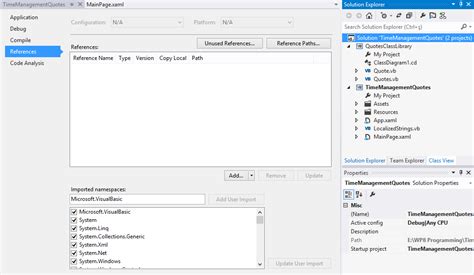 Add Class Library Reference To Another Project In Visual Studio 2012