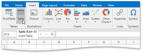 Create Table Dialog WPF Controls DevExpress Documentation