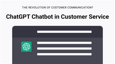 chatgpt chatbot in customer service the revolution of customer communication omq blog