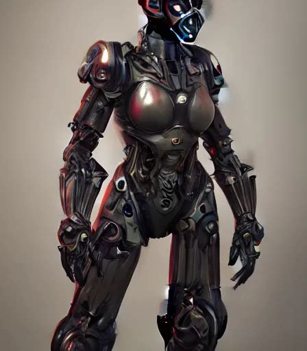 Biomechanical Sci Fi Armor With Magic Properties Stable Diffusion