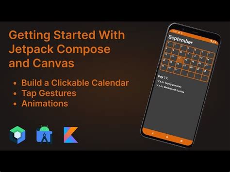Build A Clickable Calendar In Jetpack Compose With Canvas And