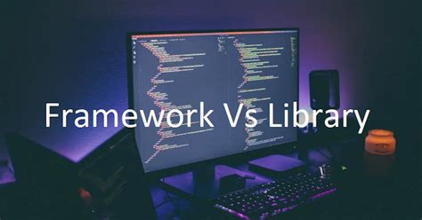 what is the difference between library and framework