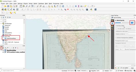 georeferencing topo sheets and scanned maps qgis3 — qgis tutorials and tips