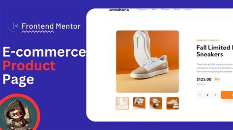E Commerce Product Page Frontend Mentor HTML CSS JAVASCRIPT YouTube