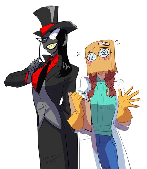 Blackhat Drflug Villainous Villanos Злыдни Rule 63 смешные картинки и другие
