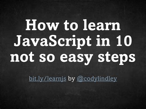 Learn JavaScript The Hard Way Speaker Deck