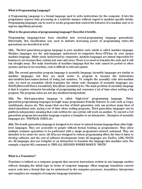 programming theory questions and answers pdf data type pointer computer programming