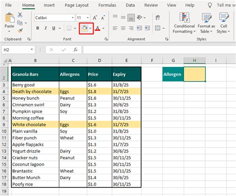 Highlight Entire Row In Excel With Conditional Formatting