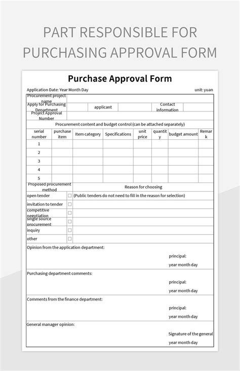 Free Approval Finance Templates For Google Sheets And Microsoft Excel