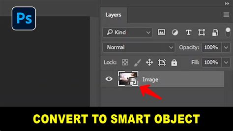 Convert Layer To Smart Object In Photoshop YouTube