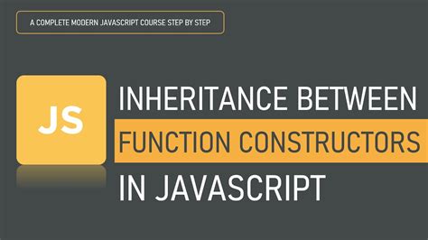 inheritance between function constructors in javascript youtube