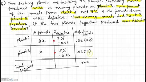 word problem solving a percent mixture problem using a linear equation 6 practice exam 1