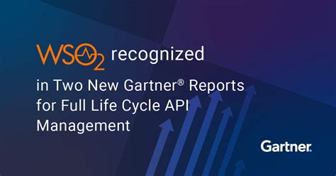 WSO2 Recognized In Two New Gartner Reports For Full Life Cycle API