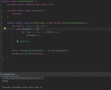 java并发编程关键字volatile保证可见性不保证原子性详解 java 脚本之家