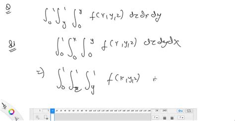 solved write five other iterated integrals that are equal to the given iterated integral ∫0 1 ∫