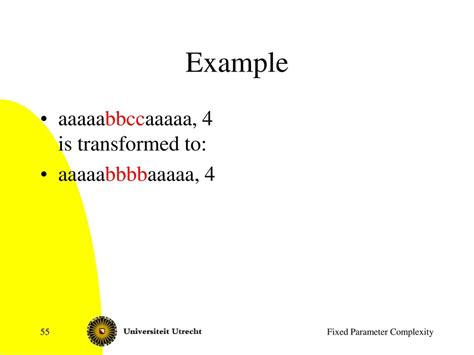 fixed parameter complexity ppt download