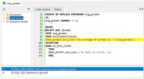 oracle is there a better way to write avg procedure stack overflow