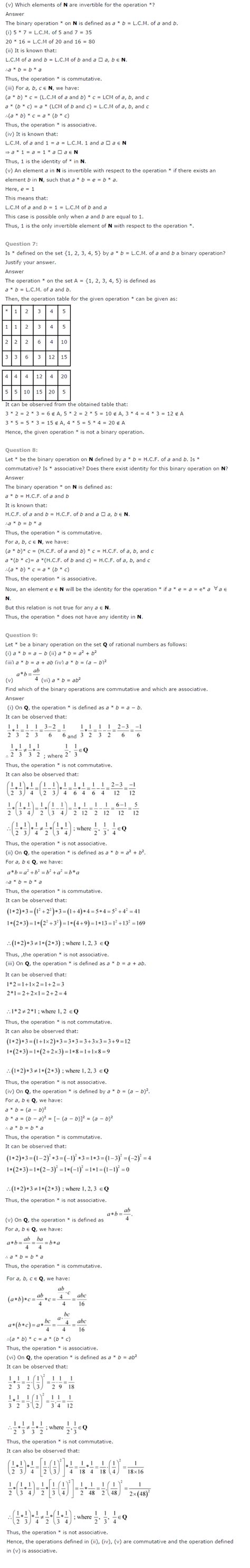 ncert solutions for class 12 maths chapter 1 relations and functions free 10 books
