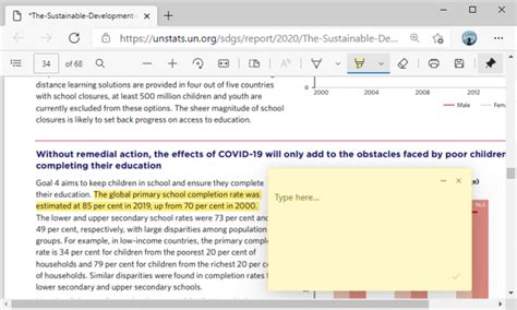 how to annotate and highlight pdfs in microsoft edge