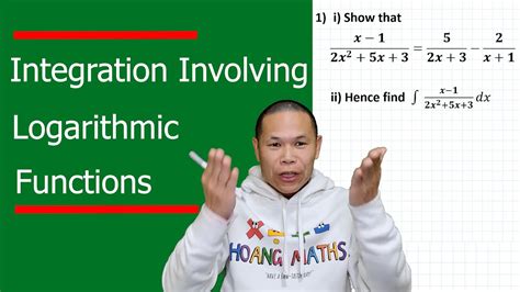Integration Of Logarithmic Functions Part 2 YouTube