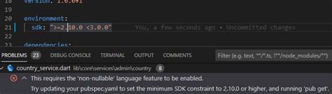 dart how to enable null safety in flutter stack overflow