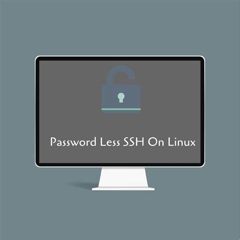 Setup Password Less Ssh Authentication On Linux Tuxnoob